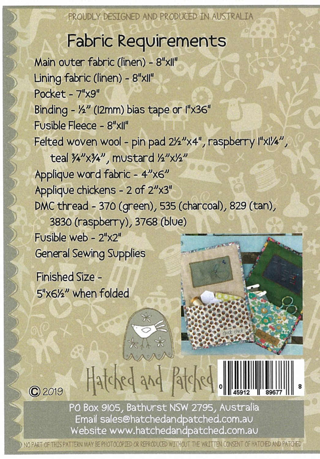 Social Gathering Project Pouch – Cowslip Workshops